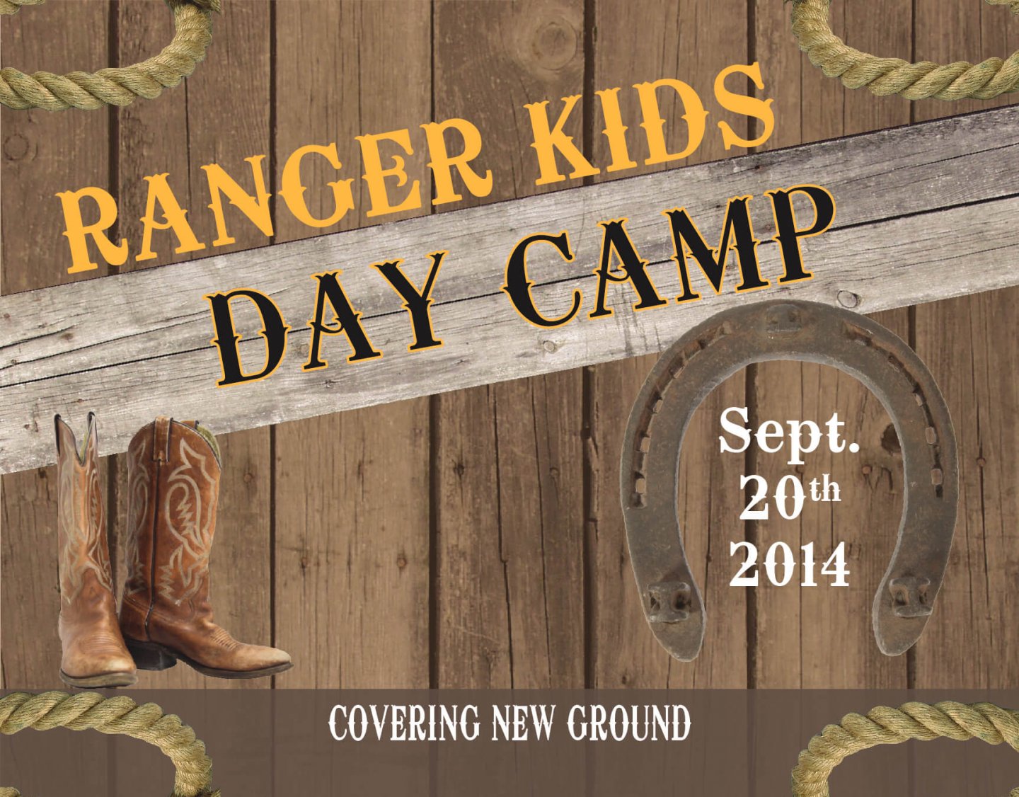 2014 Ranger Kids Day Camp Postcard – TrowerTech